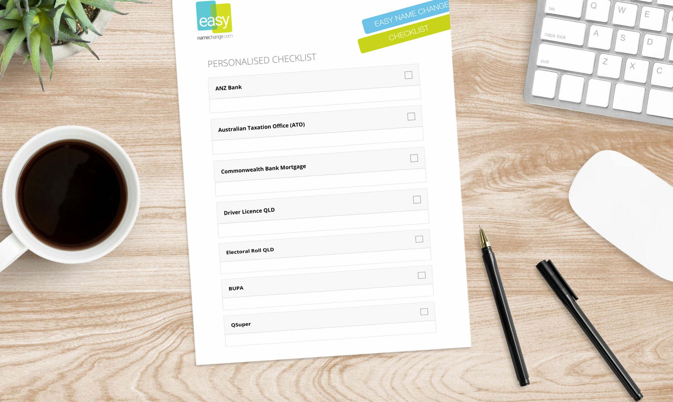 FREE Married Name Change Checklist Easy Name Change Australia FREE Married Name Change Checklist Easy Name Change Australia